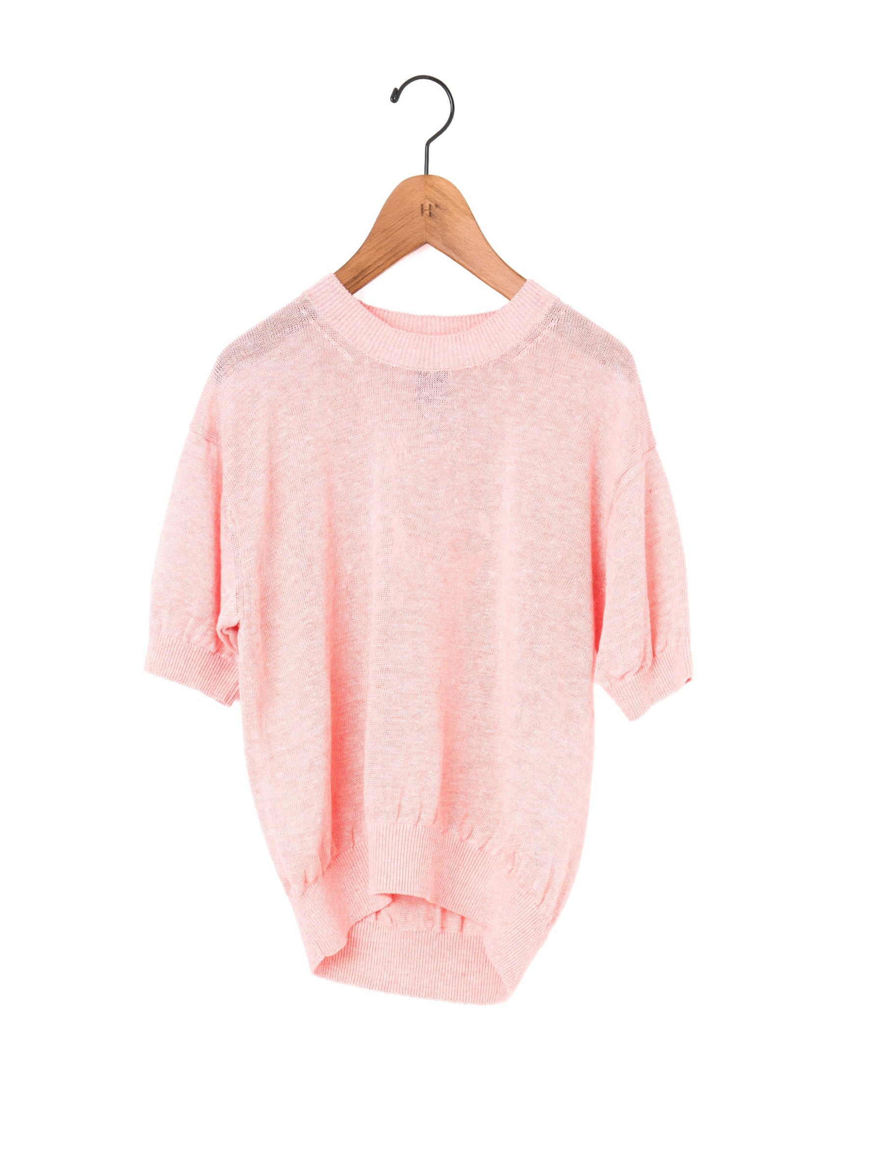 BATONER | WASHED HIGH COUNT LINEN CREW NECK SHORT SLEEVE BN-26SL-016 ...